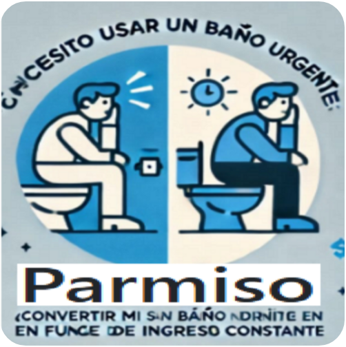 PARMISO para usar tu baño – Para Usar tu Baño y que ganes